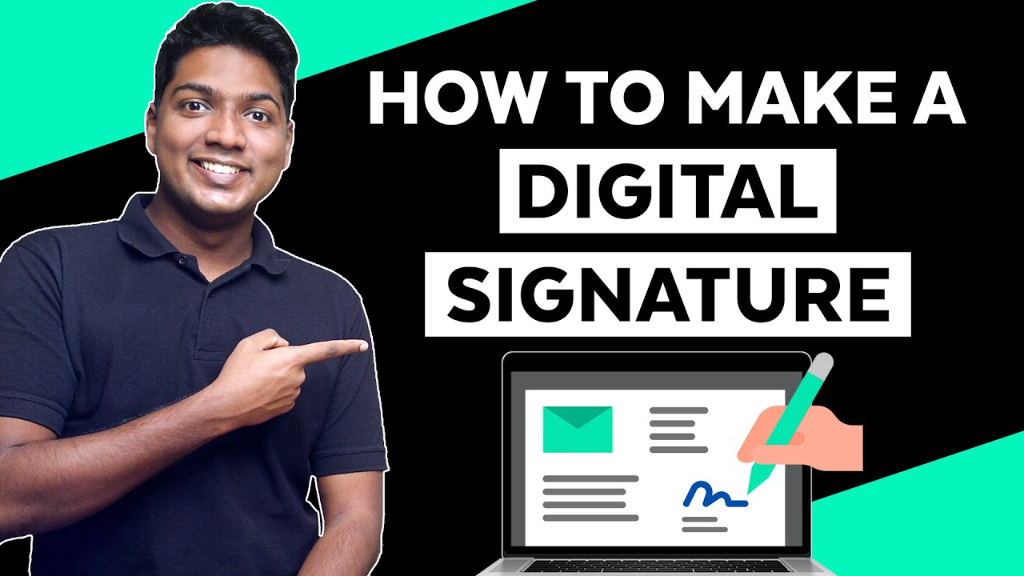 How to make Electronic Signature - COS.TV