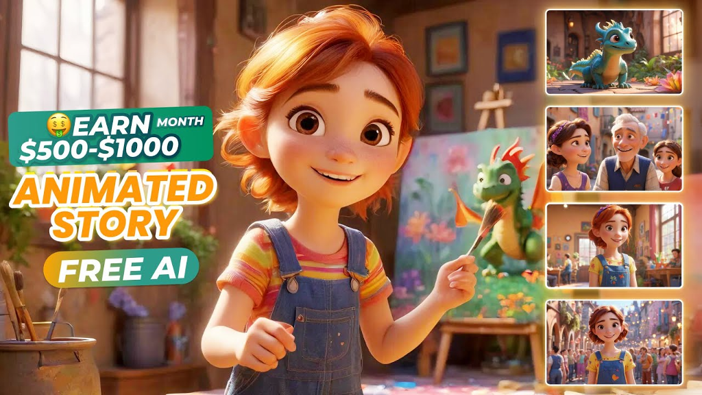 Full Course - How to Create 3D AI Animated Story Videos For Free with AI 🤑🤑🤑 - COS.TV