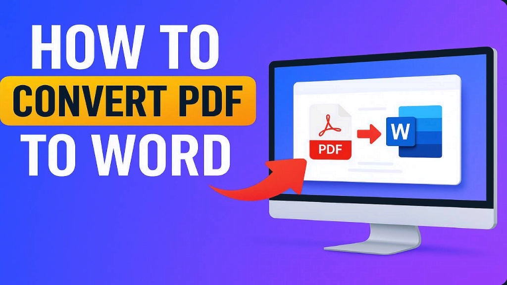 How To Convert PDF To Word Change PDF File To Word Document (2025) - COS.TV