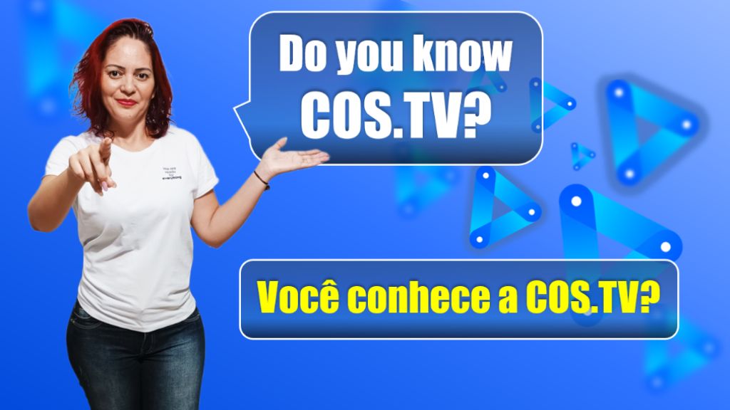 Hello Guys! Do you Know COS.TV? Você conhece a COS.TV? #TeacherKelly #LínguaInglesa #English # ...