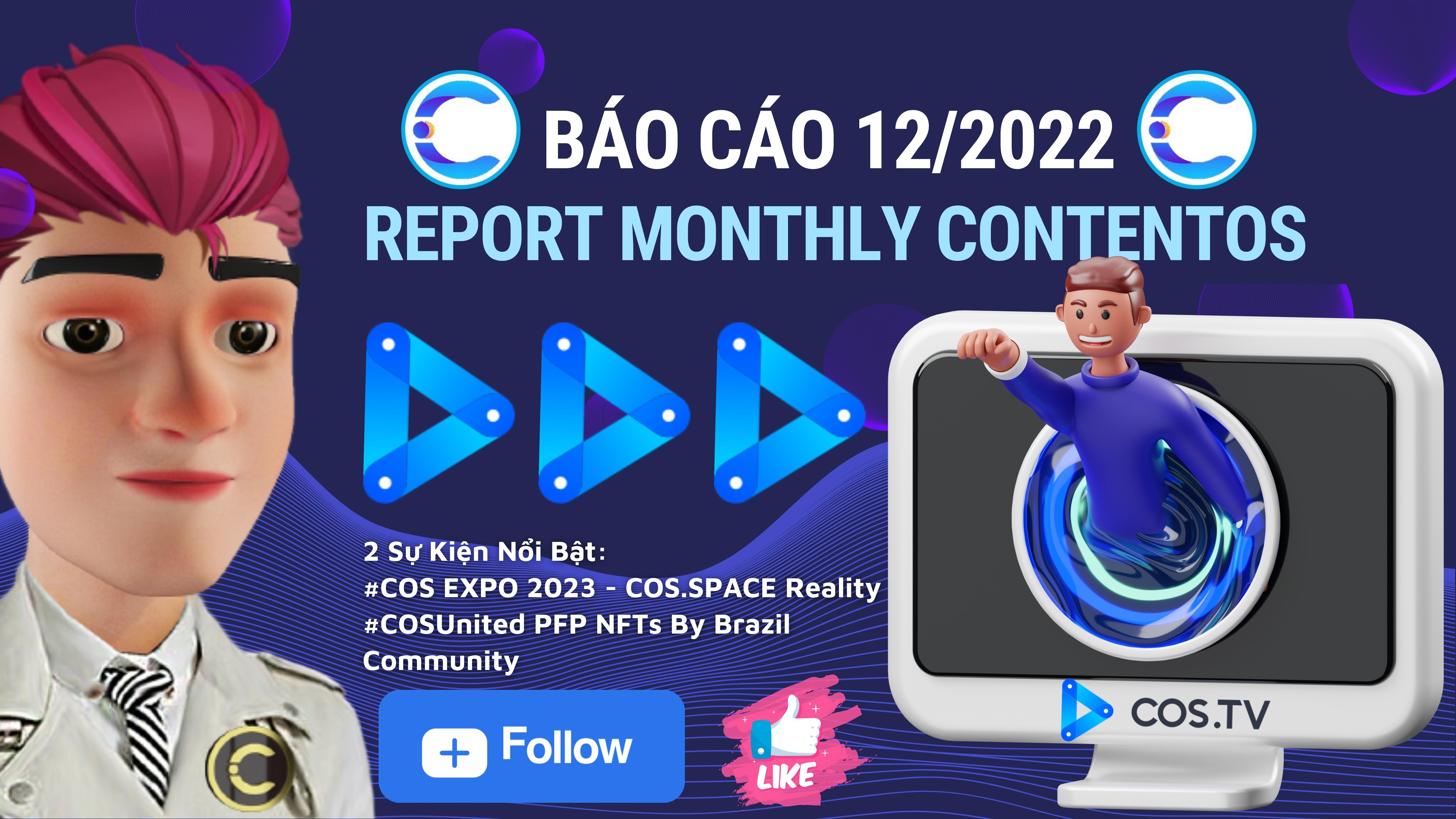 Báo Cáo Cuối Cùng Của Năm 2022 | Report Monthly Contentos 12/2022 | COS ...