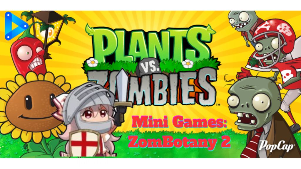 Plants Versus Zombies Mini-games:ZomBotany 2 #Gameplay! - COS.TV