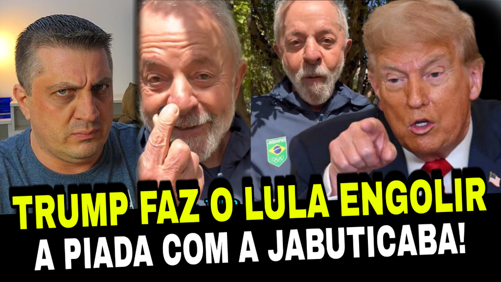 COMPLICOU! Lula provoca Trump chupando jabuticaba e os EUA respondem ...