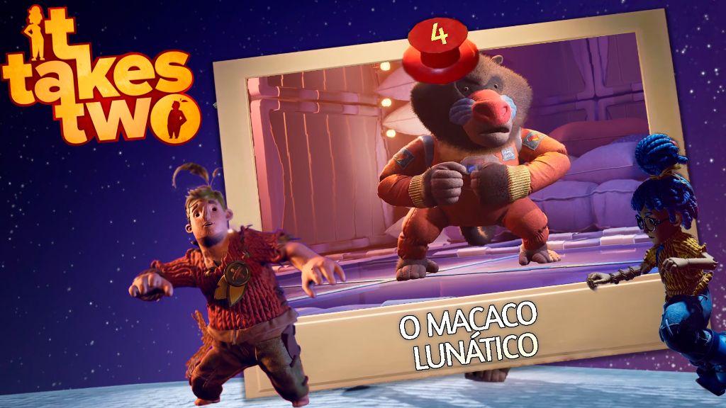 IT TAKE´S TWO #4 || UMA VIAJEM LUNÁTICA - MACACO #TEMPLARIO - COS.TV