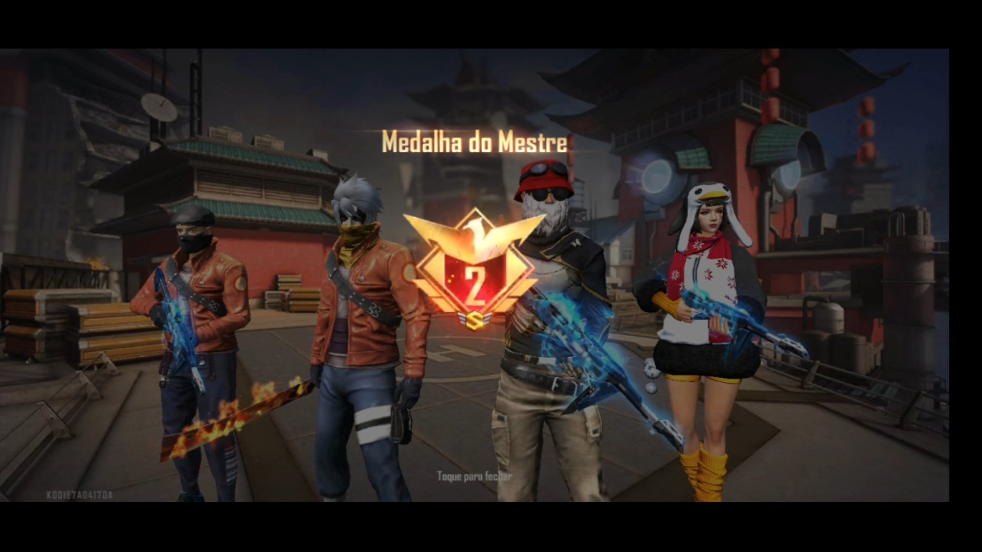 FINALMENTE!!! CONSEGUI PEGAR MESTRE NO CS FRANQUEADO- FREE FIRE - COS.TV