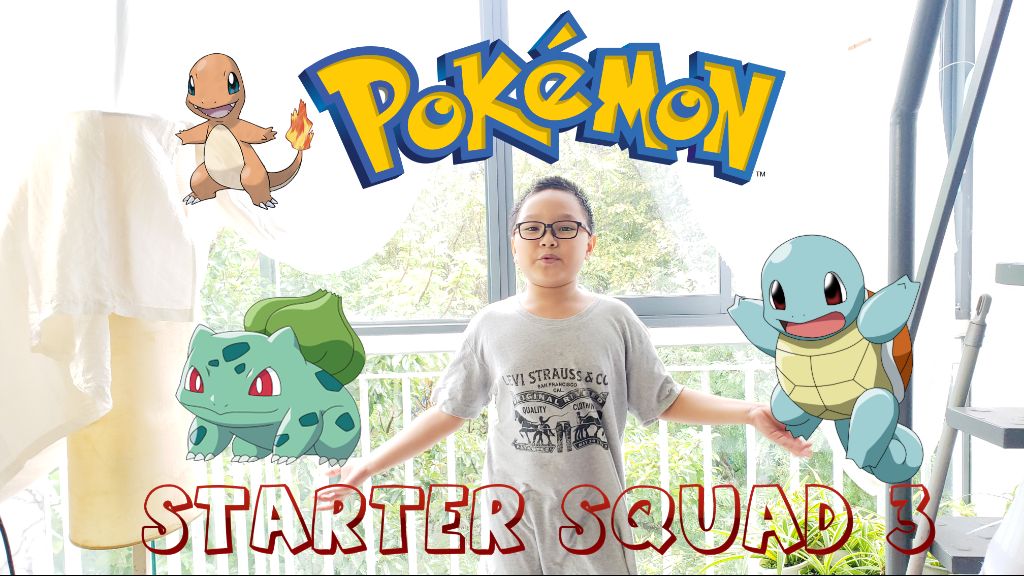 POKEMON | STARTER SQUAD 3 - COS.TV
