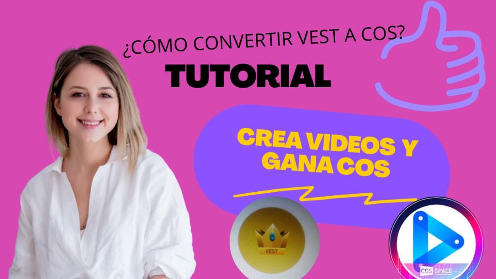 ¿como convertir vest a cos? sube videos y gana cos 😱 ANIMATE #tutorial ...