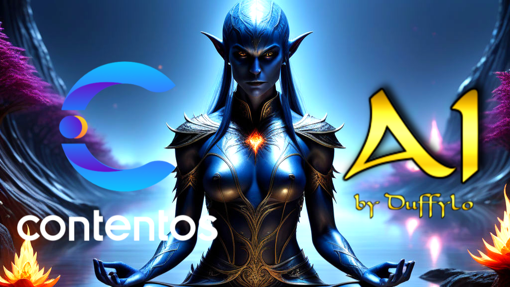 AI Dark Elf Meditating - COS.TV