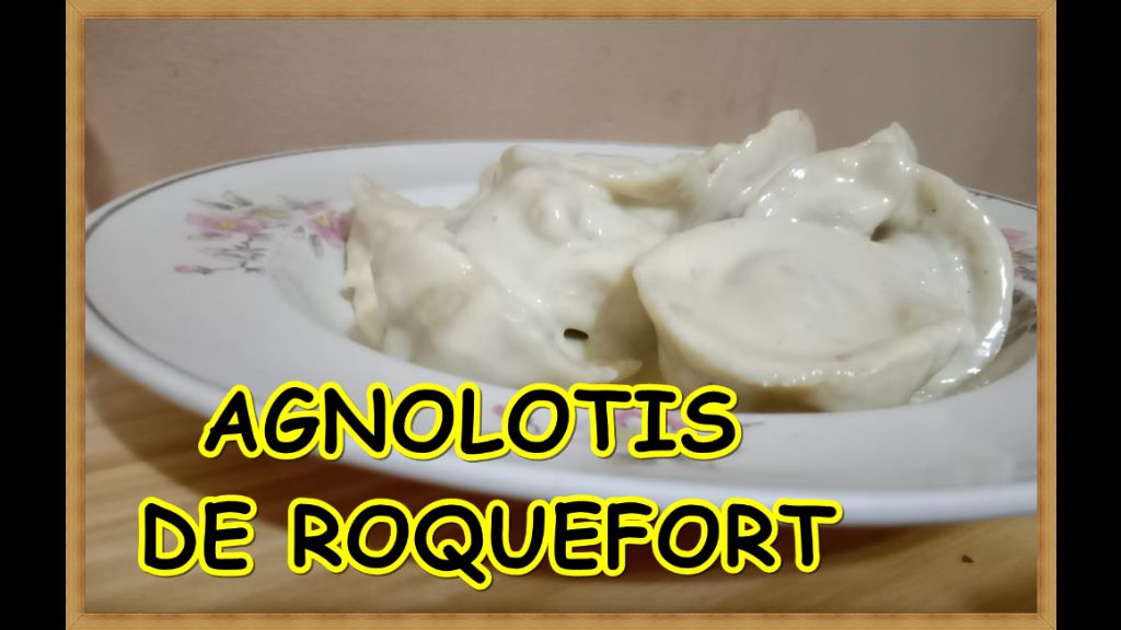 Agnolotis rellenos de queso con salsa de queso. Receta quesosa - COS.TV