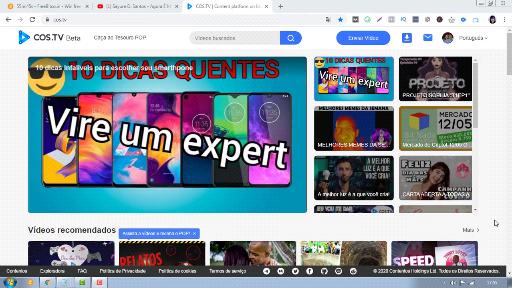 Tutorial como funciona o COS TV - COS.TV