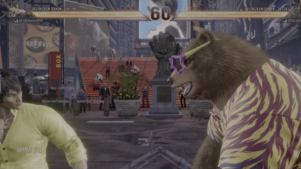 #tekken8 alanvs999 Vs UFOs are real (Kuma Musou 1°バトル ) - COS.TV