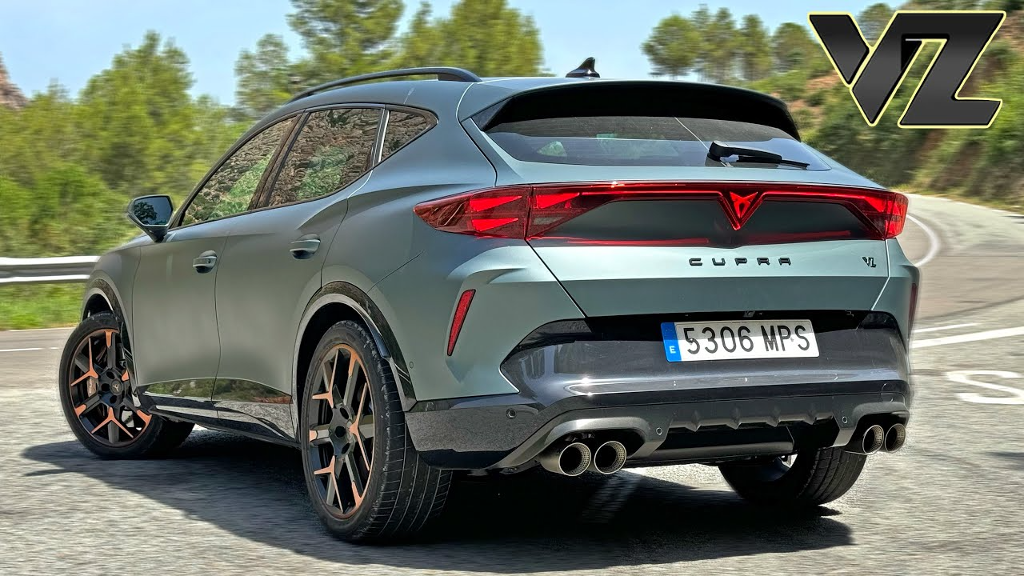 2025 Cupra Formentor VZ 333HP Akrapovic REVIEW on PERFECT ROAD - COS.TV