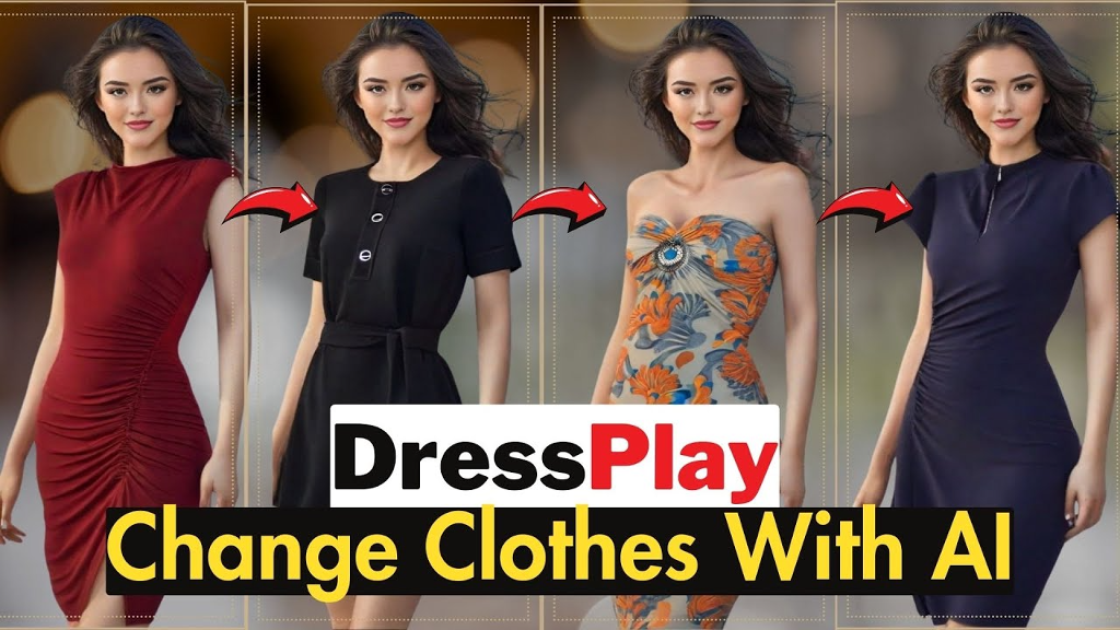 DressPlay AI Put Any Dress on Your AI Influencer Change Dress With AI ...