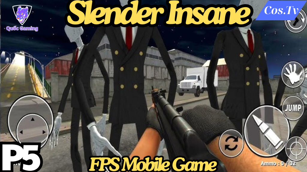 Slender Insane // FPS Mobile Game P 5 - COS.TV