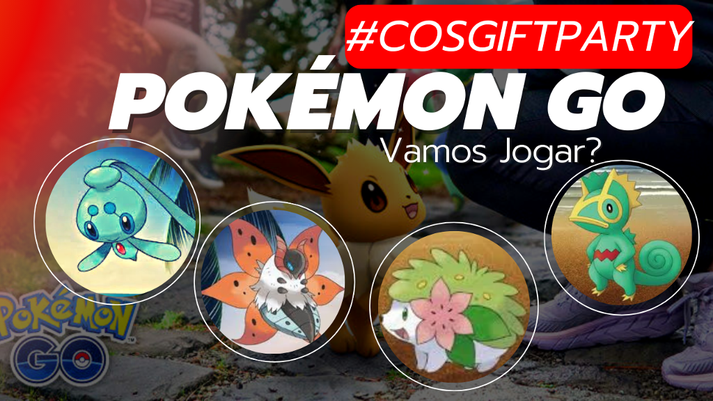 VAMOS JOGAR POKÉMON GO? | #COSGIFTParty | #COSGAMER | #RECOMENDADO ...