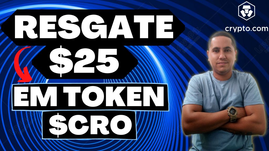 APRENDA COMO RESGATAR O PRÊMIO DE $25 EM TOKEN CRO DENTRO DO APP DA ...