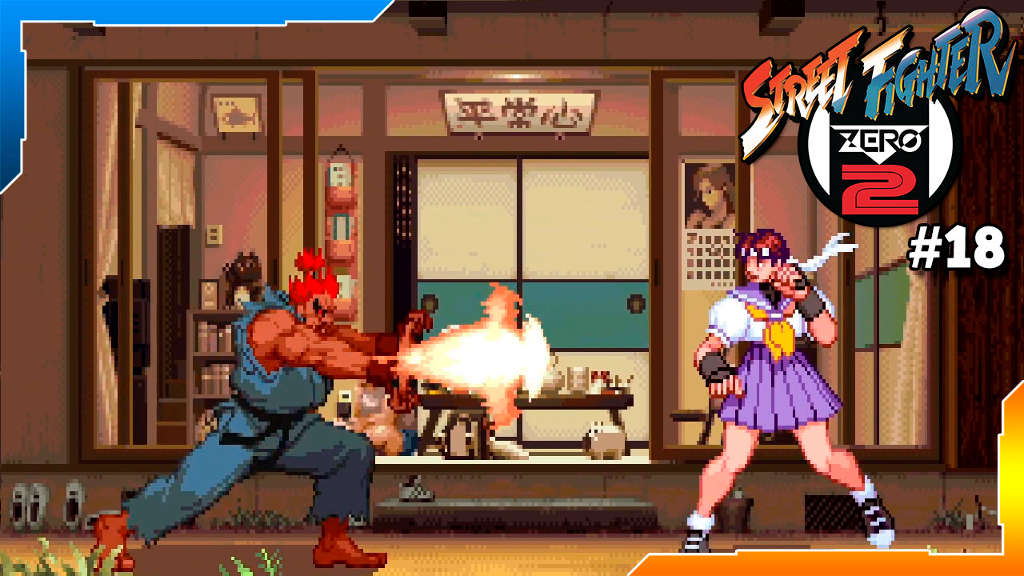 AKUMA VS SAKURA - Street Fighter Zero 2 Alpha - Arcade #18 - Chrono ...