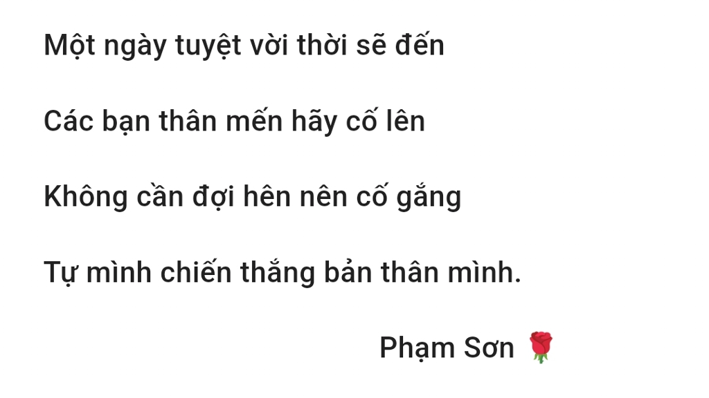 Hơn chính mình thôi tôi tự nhủ - COS.TV