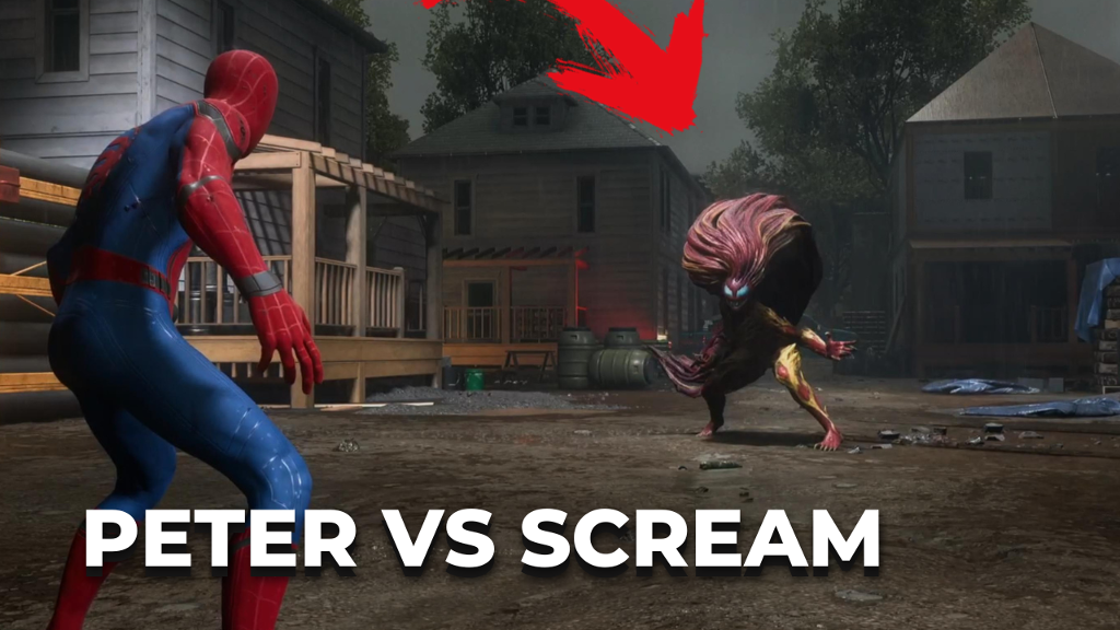 Marvel's Spider-Man: PETER VS SCREAM (MJ) PS5 - COS.TV