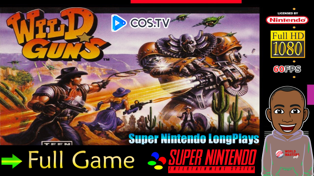 Wild Guns [Complete LongPlay] (Snes) (Super Nintendo) - COS.TV