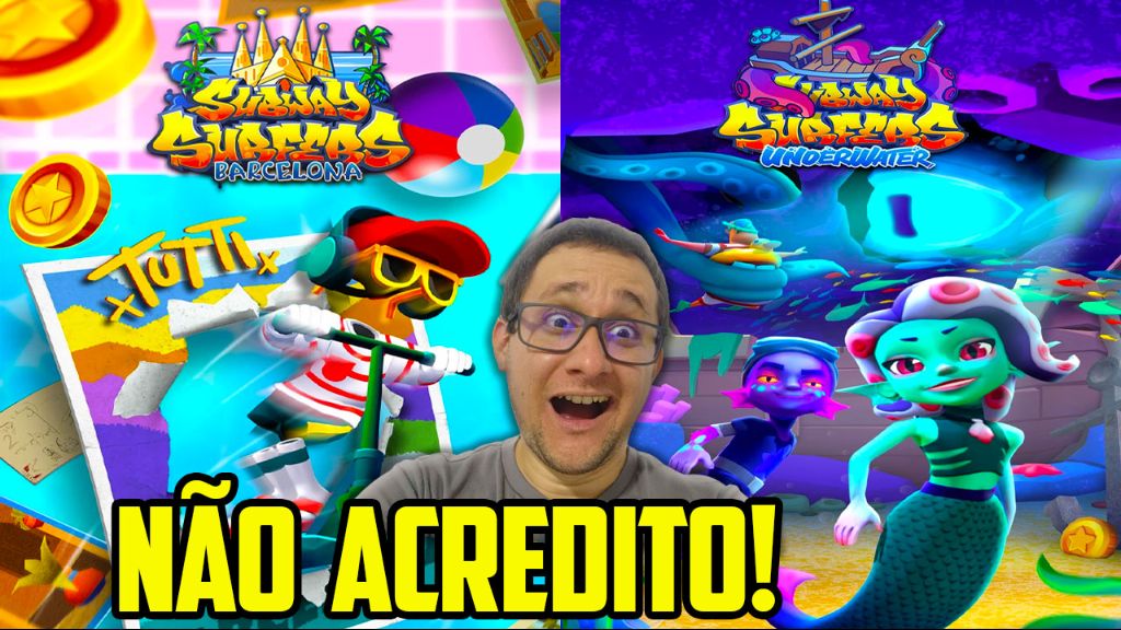 Novidades do Subway Surfers Barcelona e Underwater 2023 - COS.TV