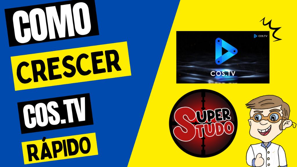 COMO CRESCER SEU CANAL NA COS RAPIDAMENTE! RAPIDAMENTE EXISTE? RS - COS.TV