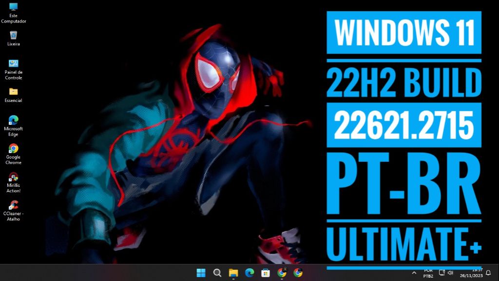 WINDOWS 11 22H2 BUILD 22621.2715 PT-BR ULTIMATE+ - COS.TV