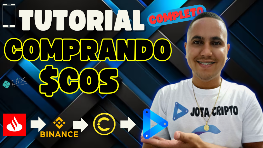 🛑TUTORIAL🛑 COMO COMPRAR O TOKEN $COS PELO CELULAR - DO BANCO ATÉ A COS ...