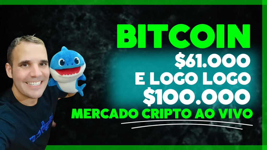 DAYTRADER AO VIVO_MERCADO CRIPTO_ BITCOIN CHEGA NA ZONA DE $60.000 E AGORA - COS.TV