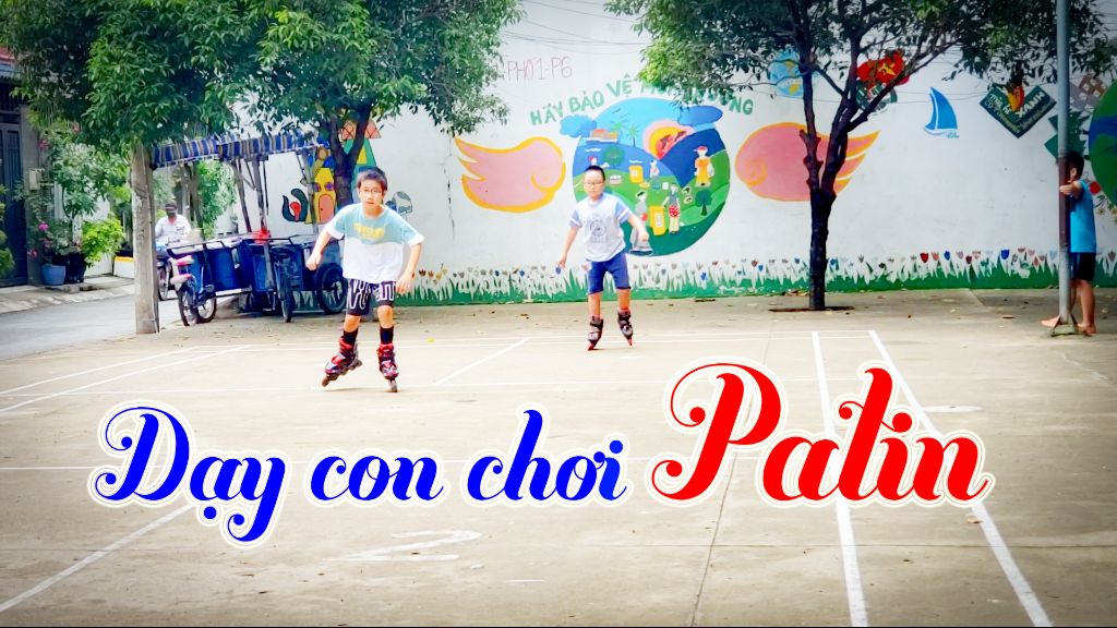 DẠY TRẺ CHƠI PATIN - COS.TV