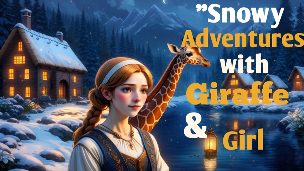Snowy Adventures with a Giraffe and a Girl" - COS.TV
