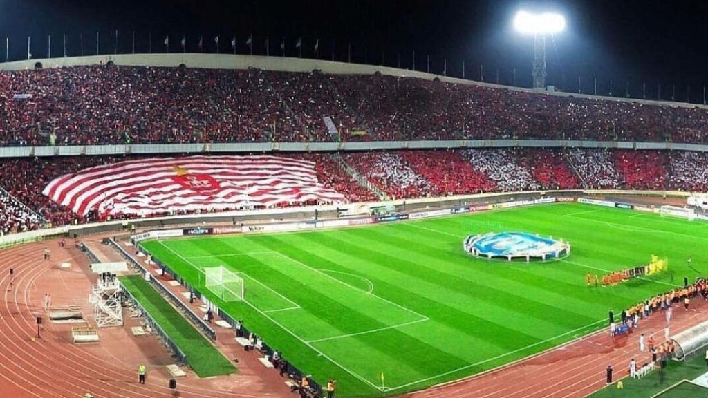 When Persepolis goes to final in the stadium with100,000 thousand ...