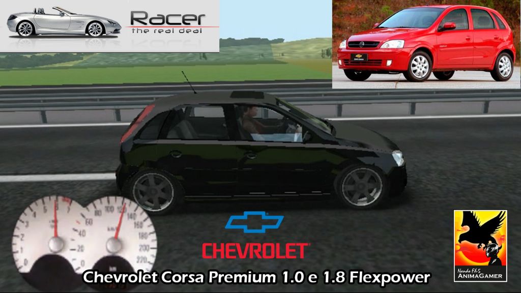 Dolphinity Racer - Passeio de Chevrolet Corsa Premium 1.0 e 1.8 ...
