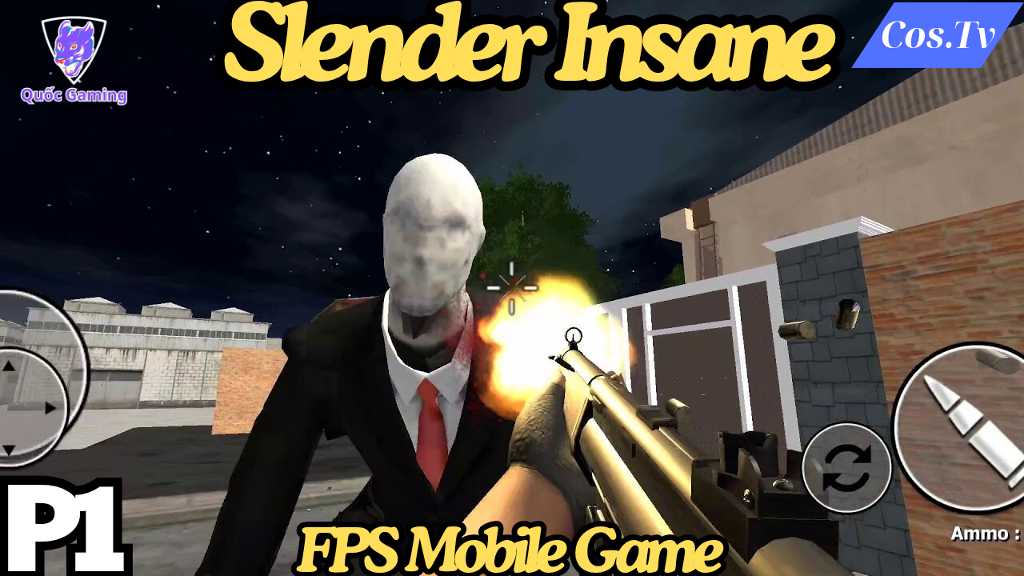 Slender Insane // FPS Mobile Game P 1 - COS.TV