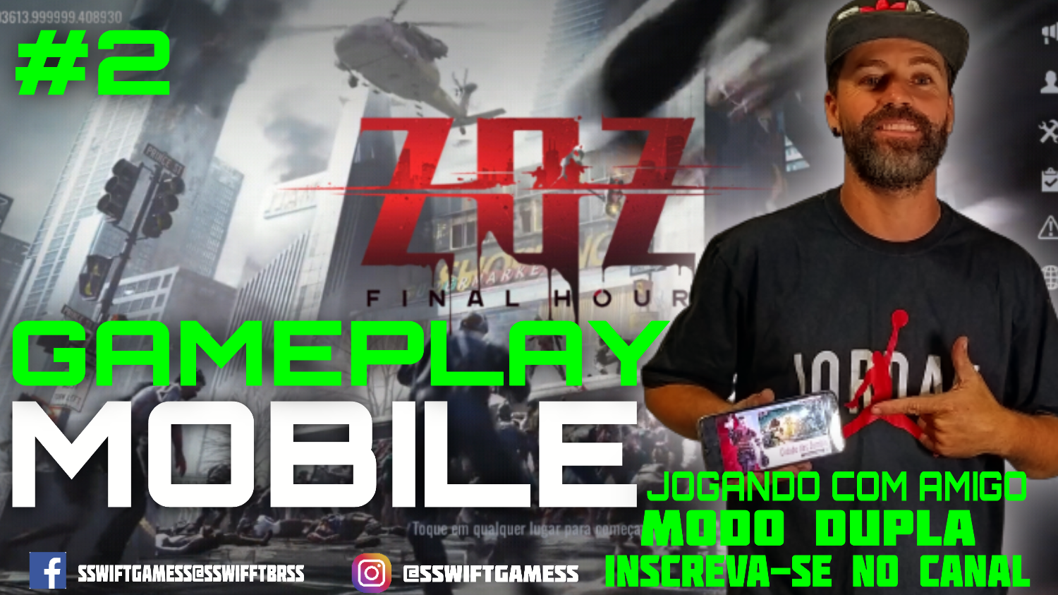 TA MUITO TOP!!! NOVO JOGO ZOZ FINAL HOUR ⚔️ GAMEPLAY EM DUPLA ⚔️ ...