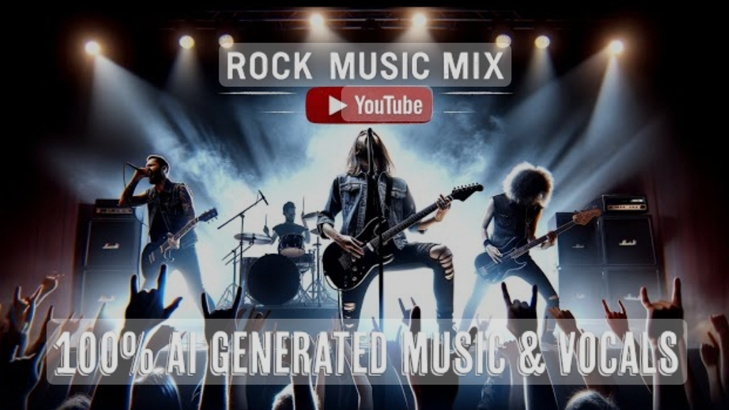 Rock Music Mix - 100% AI - COS.TV