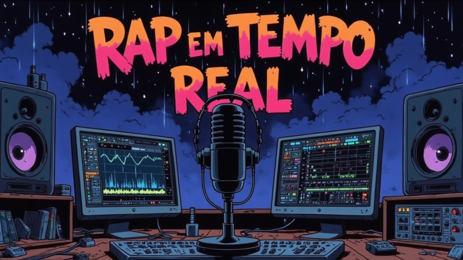 Criando Rap em Tempo Real - Clipe em Breve. - COS.TV