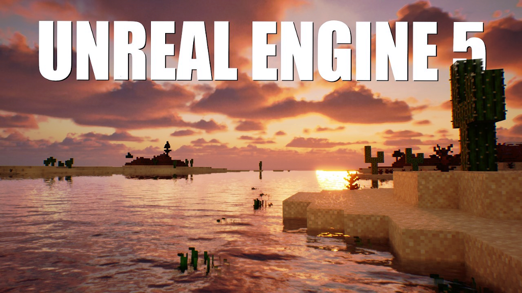This developer remade RTX Minecraft in Unreal Engine 5... - COS.TV