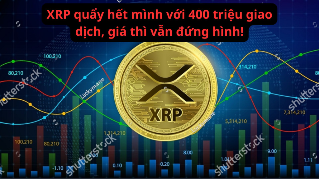 XRP quẩy hết mình với 400 triệu giao dịch, giá thì vẫn đứng hình! - COS.TV