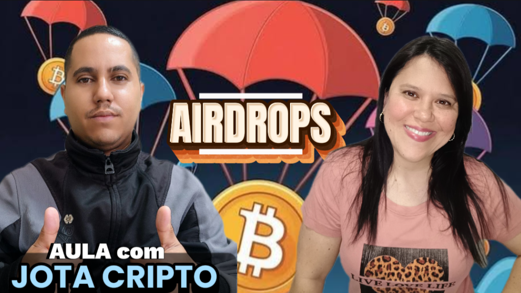 Aprenda sobre AIRDROPS ganhe Dinheiro 💰 | AULA com JOTA CRIPTO 🤩 | #dicas #tutorial | Tô ...