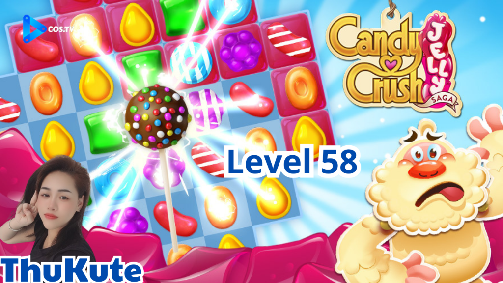 Candy Crush Jelly Soda Level 58 - COS.TV