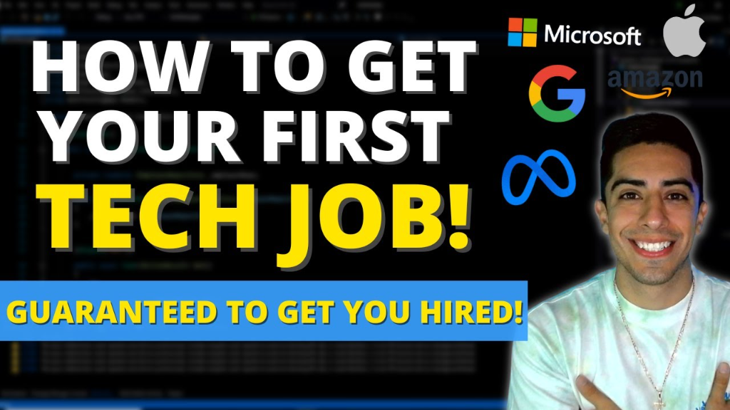 How To Get Your FIRST Job In Tech! How To Get A Tech Job - COS.TV