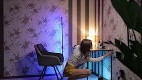 Сleaning on High Heels with Tina Clean with me.mp4 - COS.TV