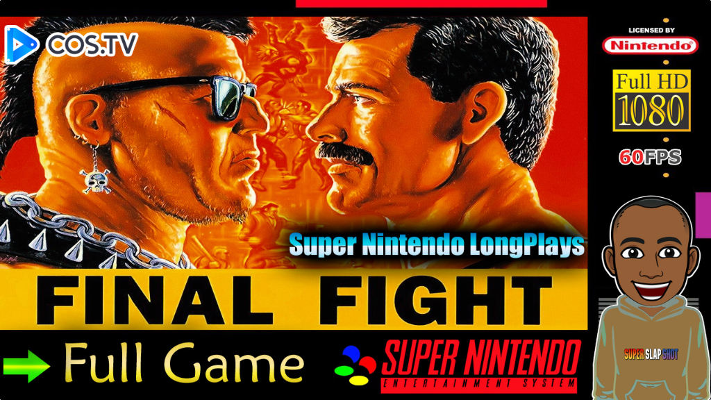 Final Fight - Cody [Complete LongPlay] (Snes) (Super Nintendo) - COS.TV