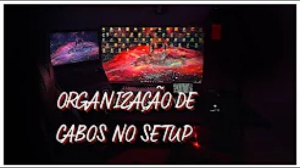 A organização de cabos do meu SETUP - COS.TV
