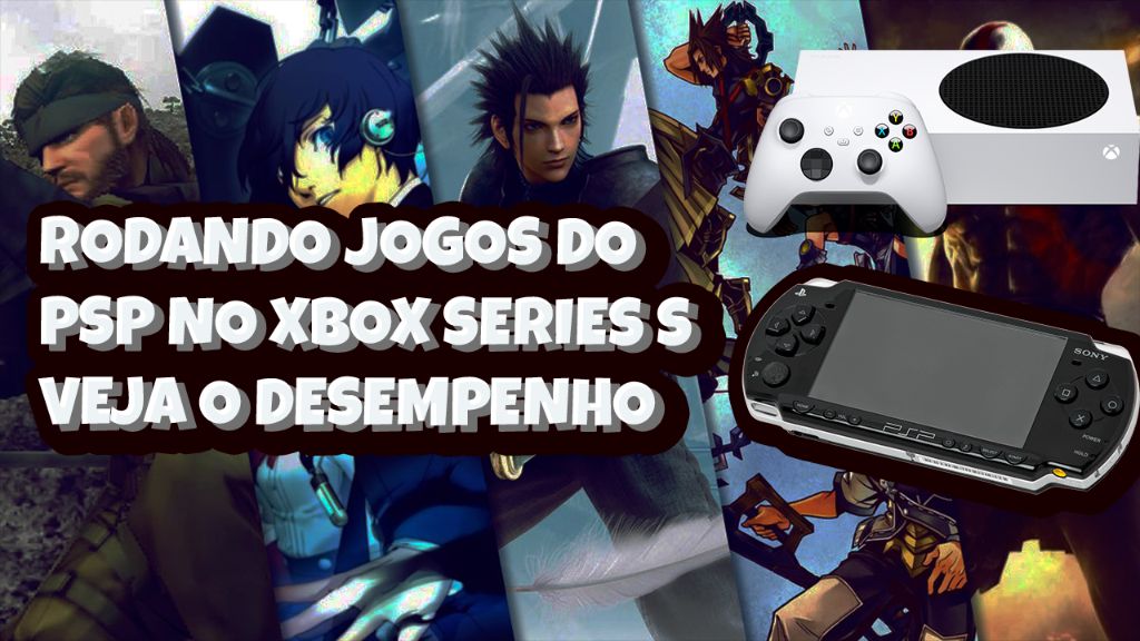 Rodando Jogos do Psp no Xbox Series S Veja o Desempenho - COS.TV