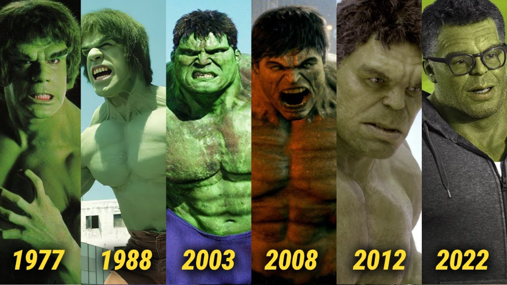 Evolution of Hulk in Movies & TV 4K Enhanced - COS.TV