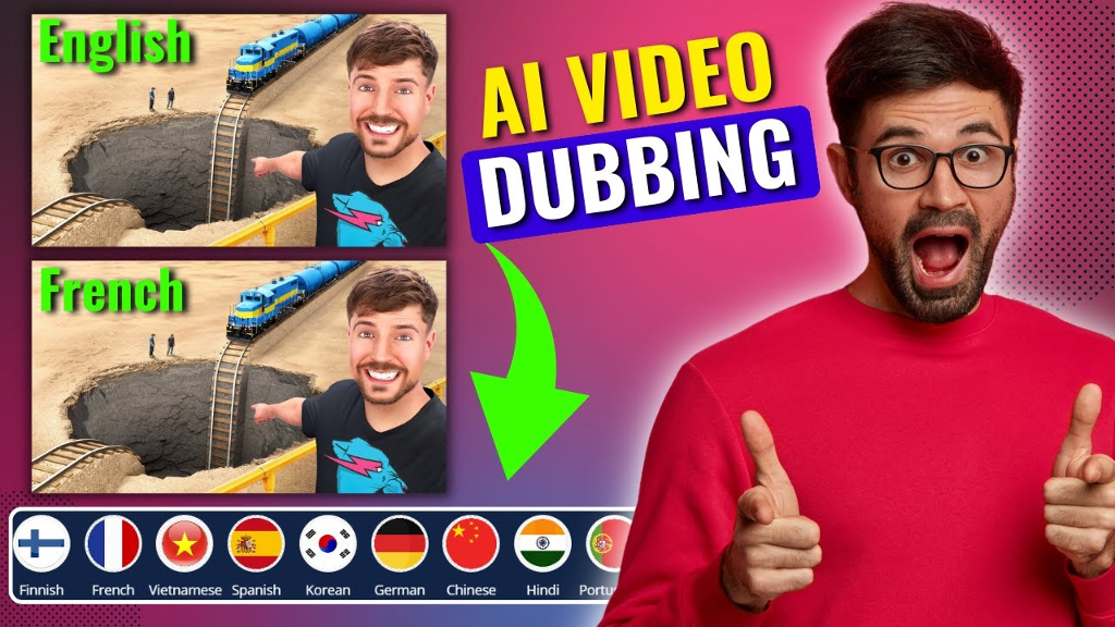 How to Dubbed & Translate Any Video in any language in 1 minute AI ...