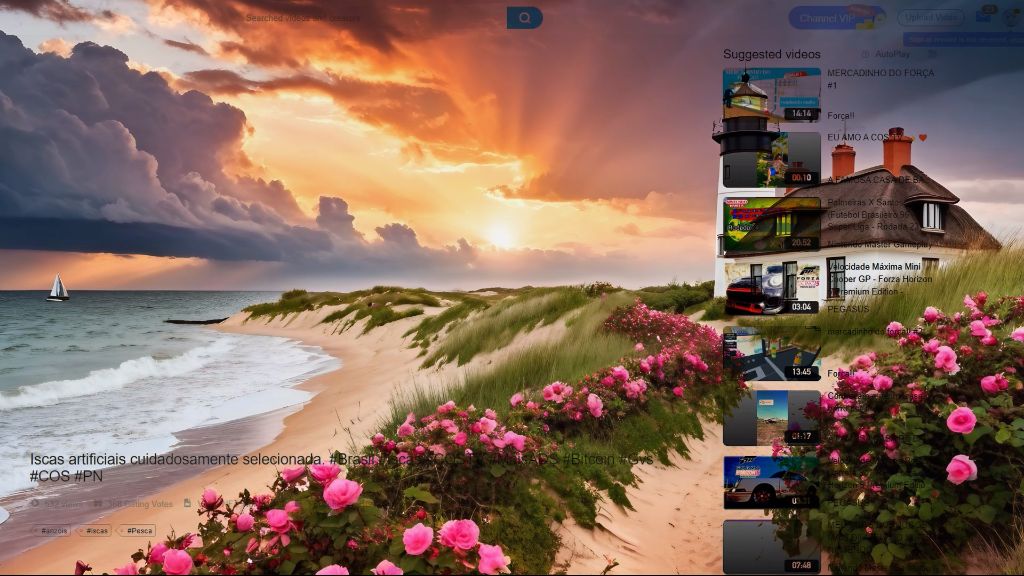 On the seashore - Ai Cos - COS.TV