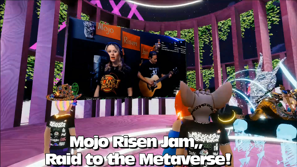 Mojo Risen Jam, Patience, raid to the Metaverse - COS.TV